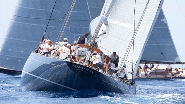 J Class Sailing Yacht Hanuman Completes Huisfit Refit